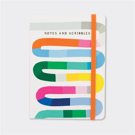 A6 Perfect Bound Notebook Notes And Scribbles Rachel Ellen Designs
