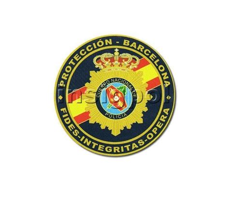 Spanish National Police Barcelona Bodyguard Patch