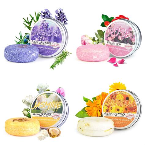 Natural Solid Shampoo Bar With Essential Oils Xiangxiangdaily