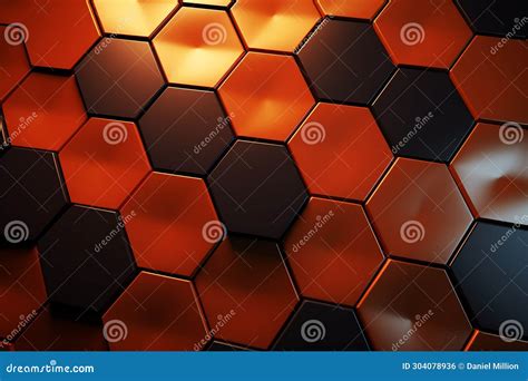 Hexagonal Pattern Wall Texture Royalty Free Stock Image 304078936