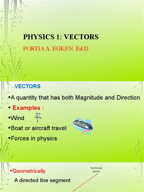 General Physics 1 Vector Download Free Pdf Euclidean Vector Angle