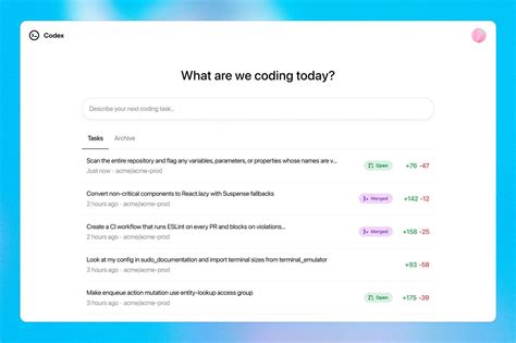 Openai представила ШІ агента Codex що пише програмний код
