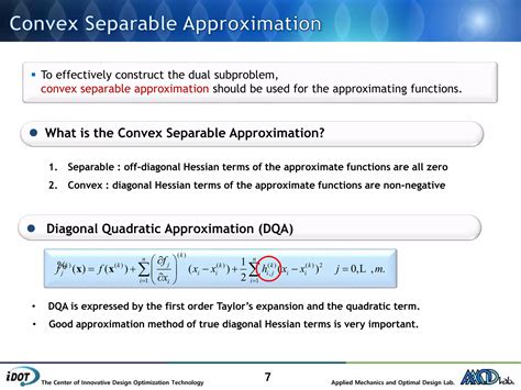 new optimization algorithm for topology optimization ppt