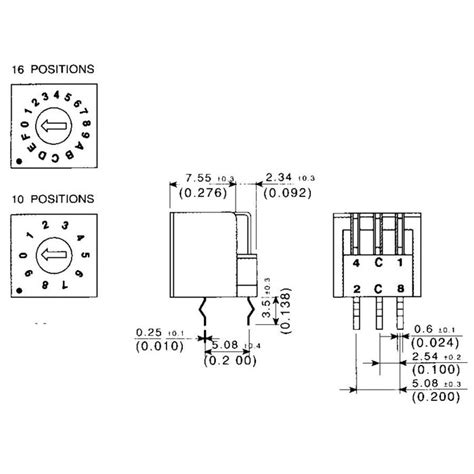 Binary Coded Dil Rotary Switches Folders