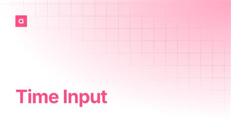 Time Input Airkit Ai