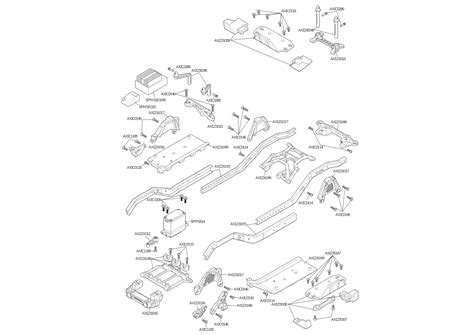 Exploded View Scx10 Iii Base Camp 1982 Chevy K10 110 4wd Rtr