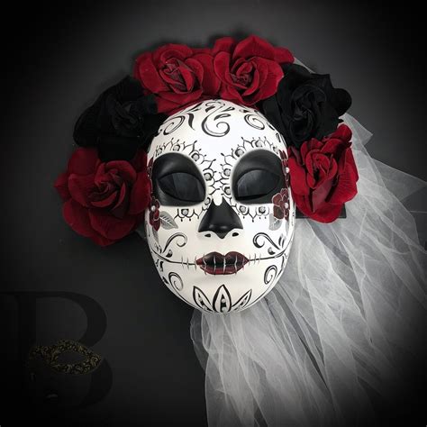Modelo De Mascara De Caveira Do Dia De Los Muertos
