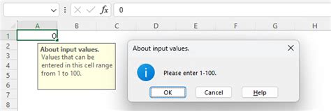 Data Validationmicrosoft Excel Kaizenpersonal Computer Work