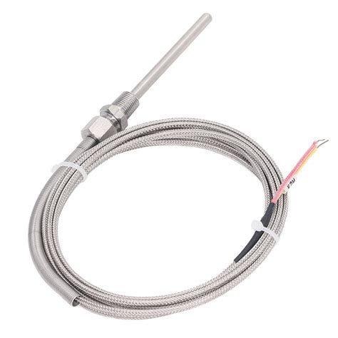 Termopar Tipo K Termopar Tipo K Sensor De Termopar De 1 8 Pulg Sonda Tipo K Diseño A Prueba De