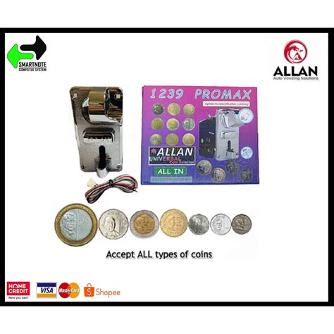 allan universal coinslot 1239 pro max coin slot new shopee philippines