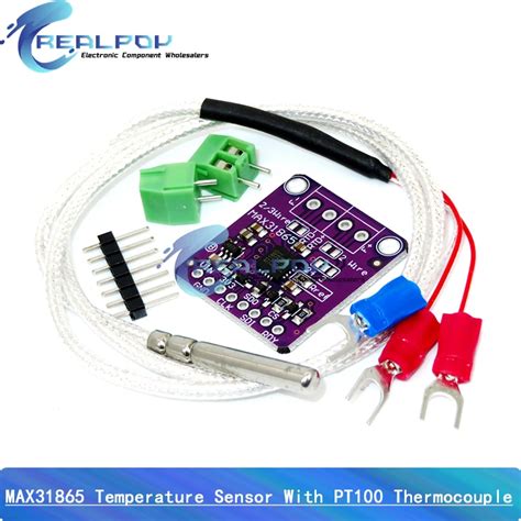 Max31865 Temperature Sensor Module Gy Max31865 Rtd Digital Conversion Module Electronic Diy