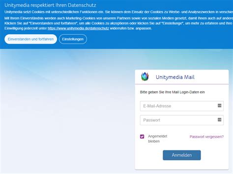 Unitymedia Mail Login