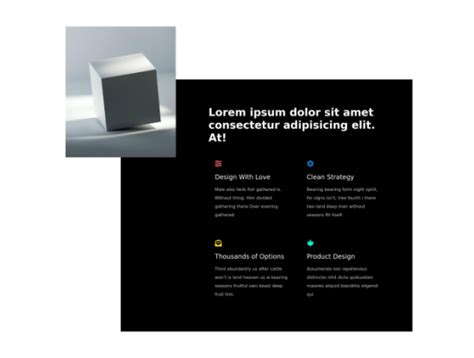 Html Features Components Easyfrontend