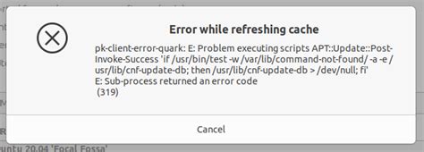 Command Line Error Message In Terminal Ask Ubuntu