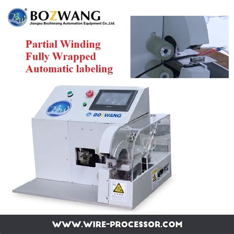 Automatic Cable Tape Wrapping And Labelling Machine Tape Winding Machine And Tape Wrapping Machine