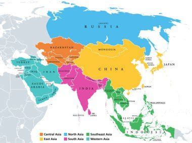 Map Of Far East Asia 55pyu Large Map Of Asia