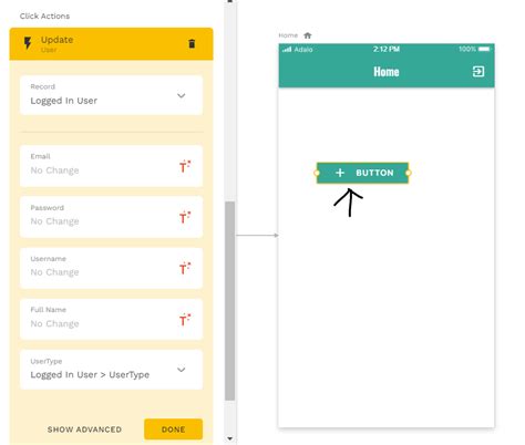 Update User Collection Properties From Action Button Field To Update A Relation Field Get