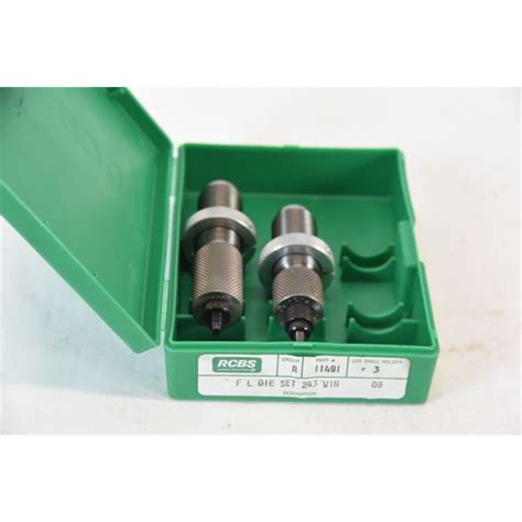 Rcbs 2 Piece 243 Winchester Die Set