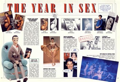 The Year In Sex