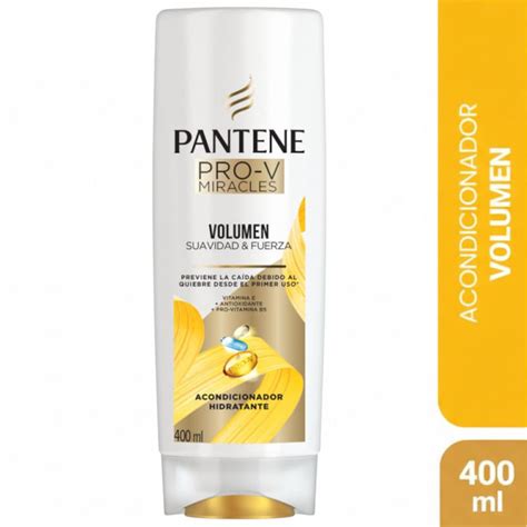 Pantene Acondicionador Volumen Suavidad Y Fuerza 400 Ml Farmacias