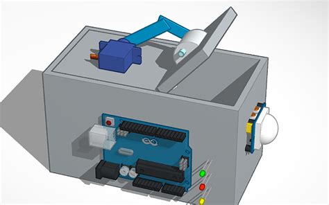 3d design caneca automatica tinkercad