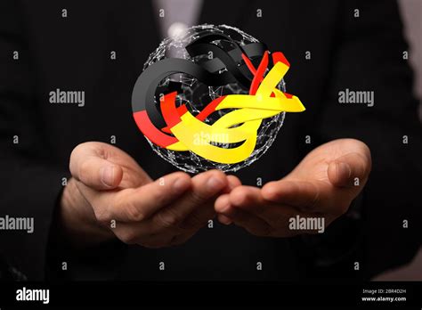 Abstract Of Germany Map Network Internet And Global Connection Concept Wire Frame 3d Stock