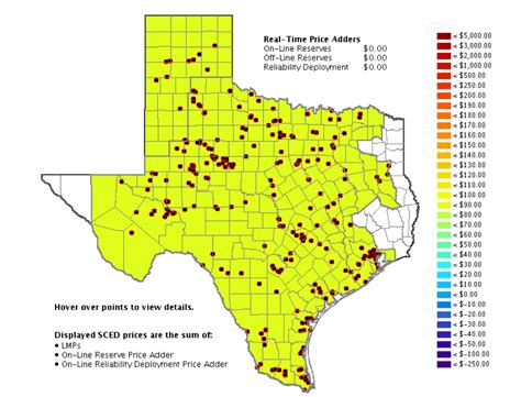 Ercot Dashboard Texas Electric Grid Conditions In Real Time