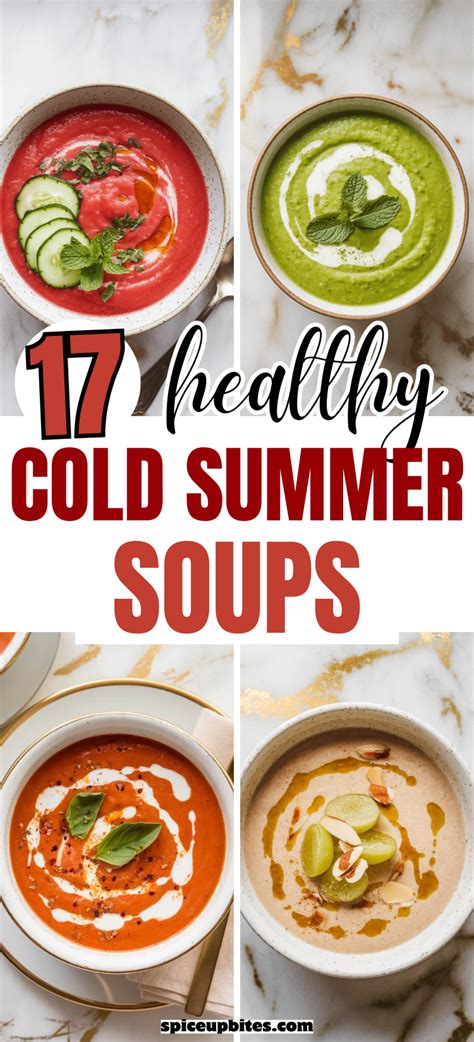 13 Refreshing Cold Soups For Summer To Cool You Down Fast 🥶 In 2025 Chilled Soup Recipes