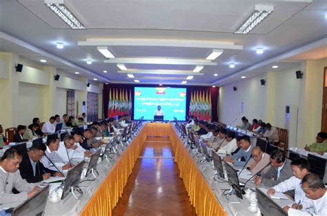 ကယားပြည်နယ်အစိုးရအဖွဲ့နှင့် ပြည်နယ်အဆင့်ဌာနဆိုင်ရာများ လုပ်ငန်းညှိနှိုင