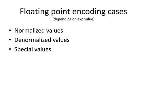PPT Bit Representation Of Integer And Floating Point Numbers PowerPoint Presentation ID 2420524
