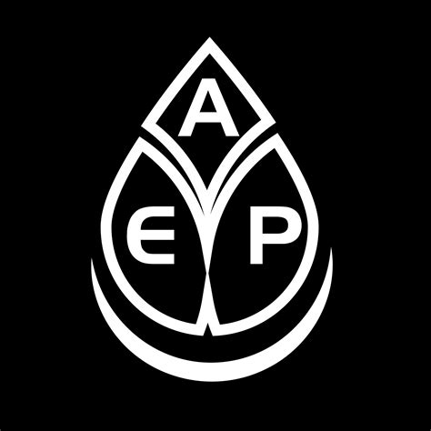 Aep Creative Circle Letter Logo Concept Aep Letter Design 10559366 Vector Art At Vecteezy