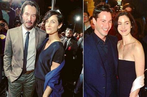 Keanu And Carrie Anne Moss Then And Now Rkeanubeingawesome