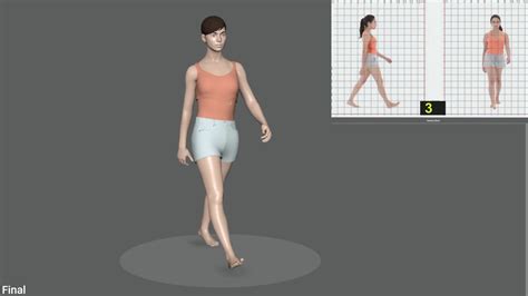 Female Walk Cycle Reference Female Walk Cycle Reference