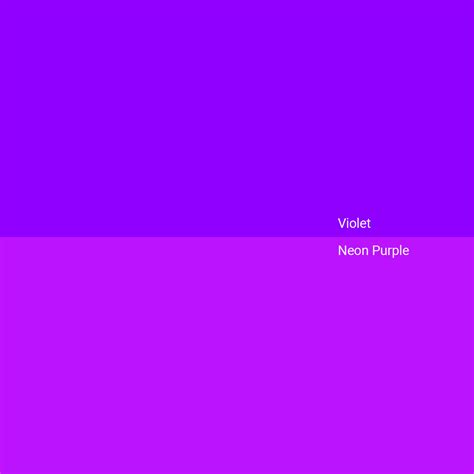 Color Violeta O Morado