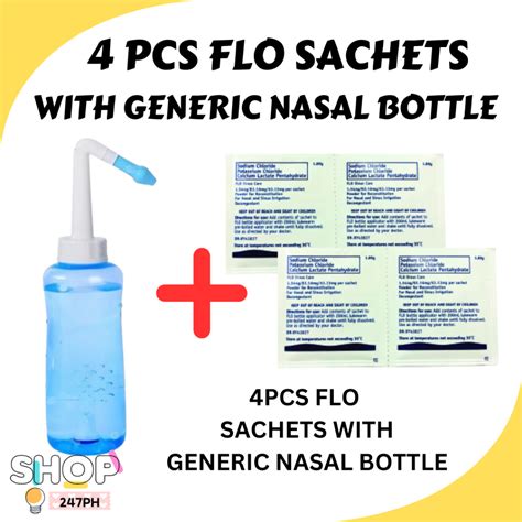 Flo Sinus Care Refill Nasal And Sinus Irrigation Shopee Philippines