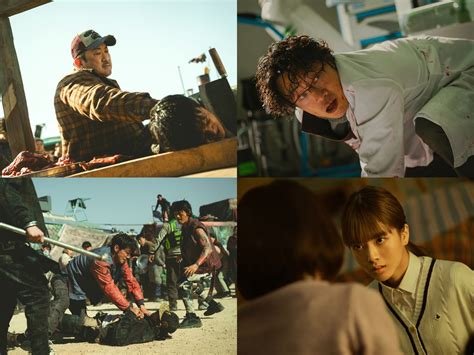 넷플릭스 황야 마동석 등 주연 액션스틸 공개…디스토피아 속 5색 생존액션