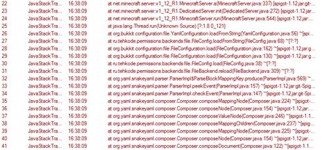 Pex Back End Errors · Issue 2862 · Pexplugins Permissionsex · Github