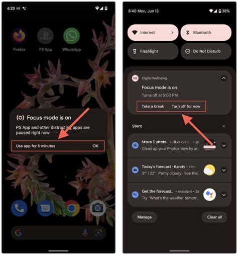 How To Use Focus Mode On Android