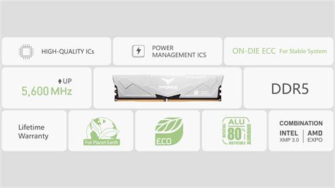teamgroup launches t force vulcan eco ddr5 memory