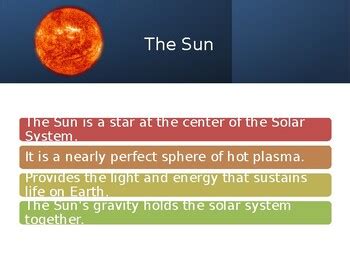 The Solar System PowerPoint Presentation Editable By Science Wave
