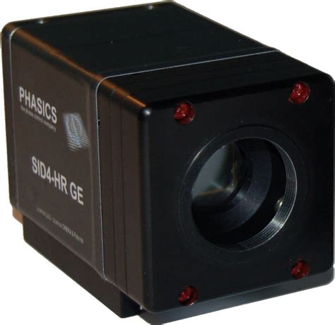 Sid4 Hr High Resolution Wavefront Sensor Phasics Sa Ccd Sensors