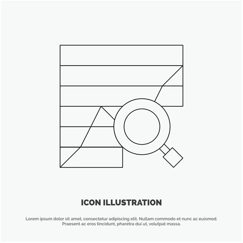 Analysis Analytic Analytics Chart Data Graph Line Icon Vector Vector Art At Vecteezy