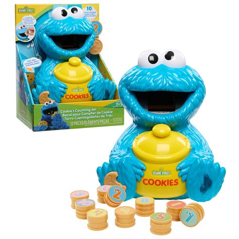 just play sesame street cookies counting jar