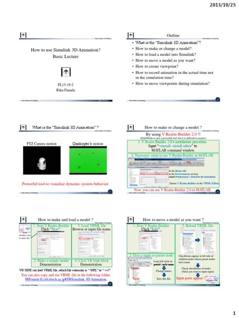 fl13 19 2 how to use simulink 3d animation pdf pdf 3 d computer