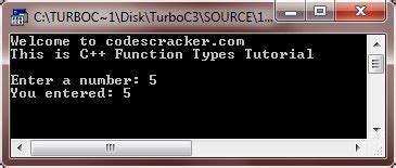 C Function Types