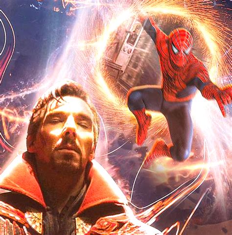 «Человек паук 3 Нет пути домой Стрэндж призвал Тоби Магуайра и Эндрю Гарфилда на новых кадрах