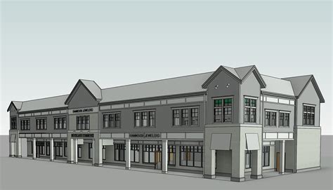 3d Architecture Bim Model Commercial Revit Modeling By United Bim United Bim