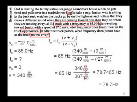 Doppler Effect Worksheet Worksheets Library
