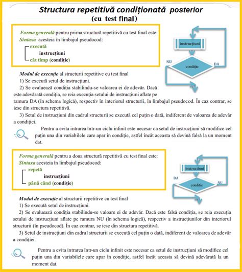Structuri Repetitive Cls Vi
