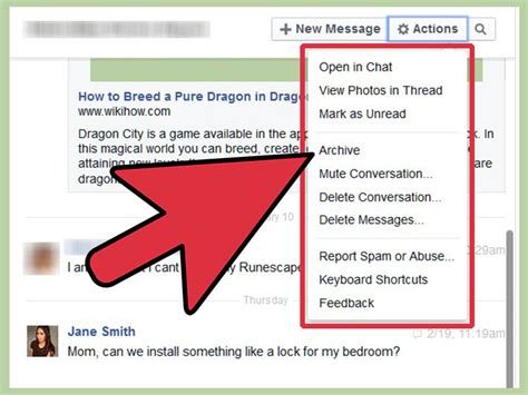 How To Check Your Message Inbox On Facebook 5 Steps